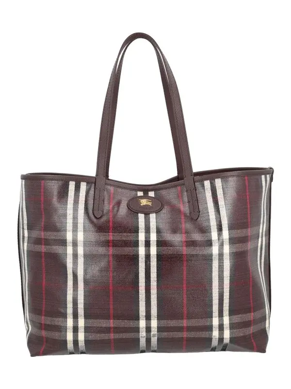 Burberry Highlands' Medium Tote Bag - Bordeaux