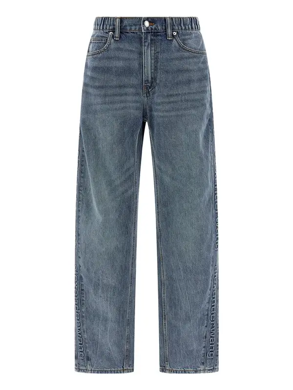 DENIM X ALEXANDER WANG Balloon Jogger Jeans - Blue