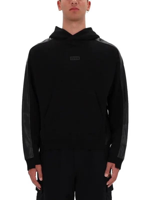 Versace Hooded Sweatshirt - Black