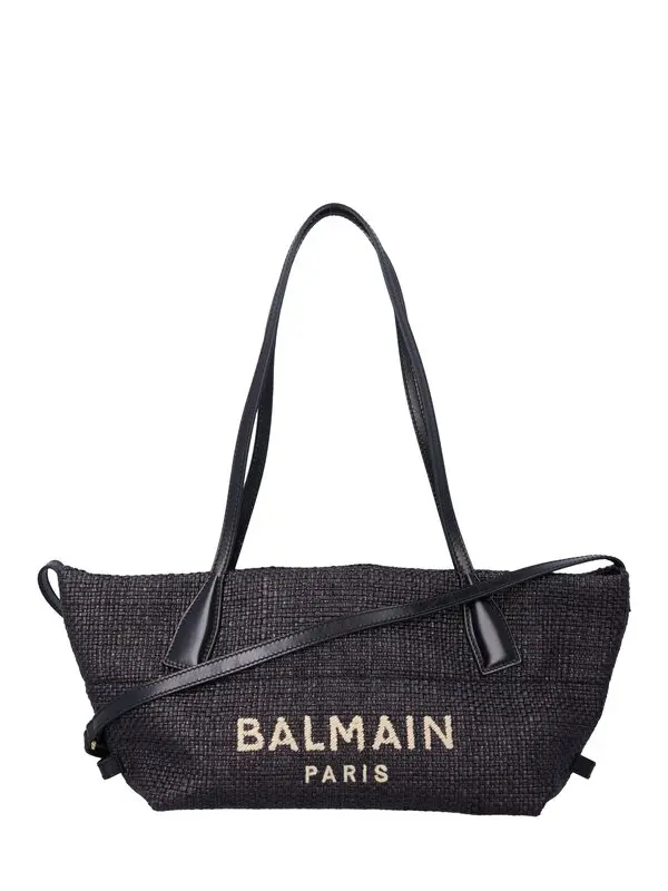 Balmain Track Tote - Black
