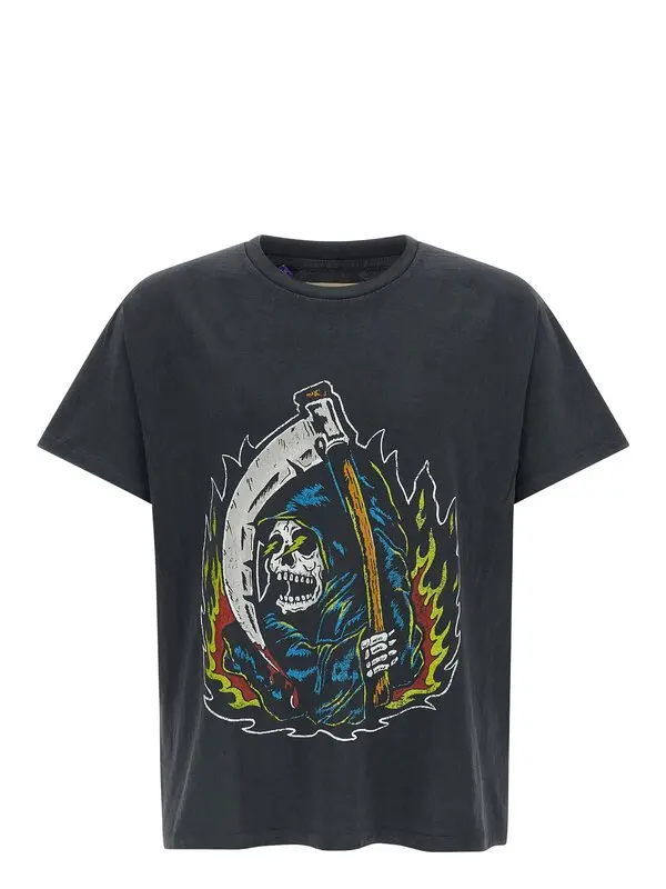 GALLERY DEPT. Big Reaper Atk' T Shirt - Gray