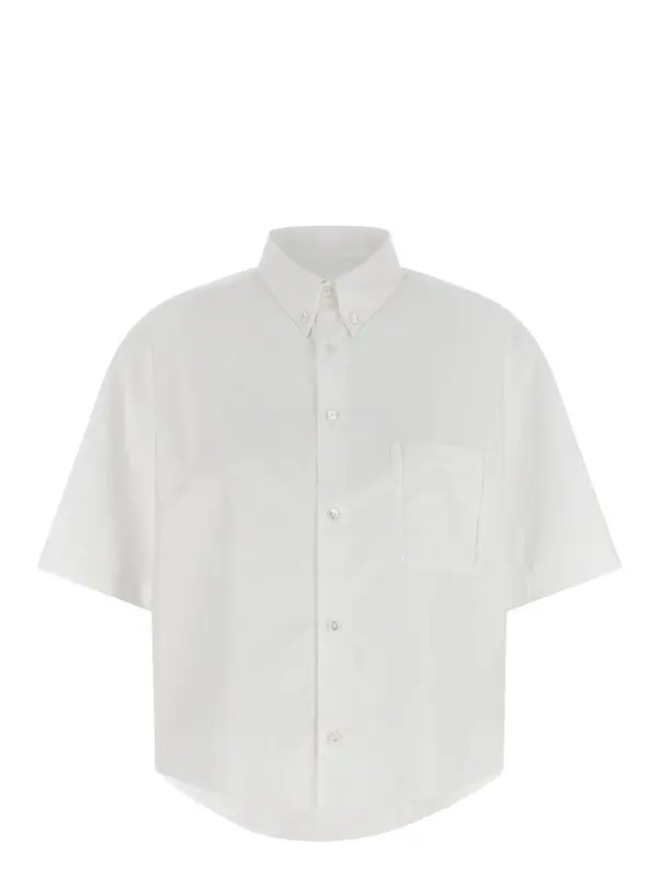 MAISON MARGIELA Cotton Poplin Button-down Shirt - White