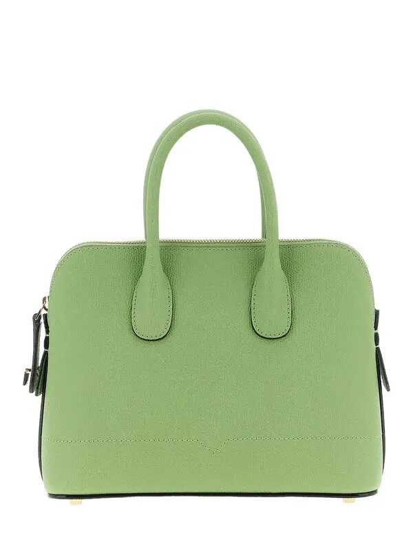 VALEXTRA My Logo Mini Handbag - Green