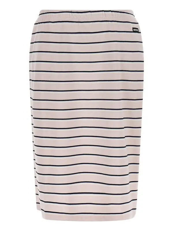 Remain Birger Christensen Jersey Midi Skirt - Pink