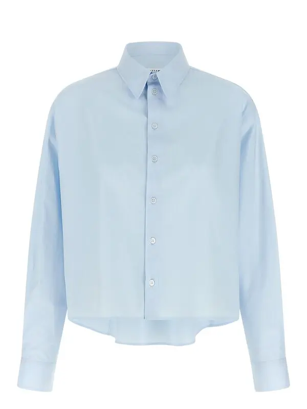MAISON MARGIELA Poplin Shirt - Light Blue