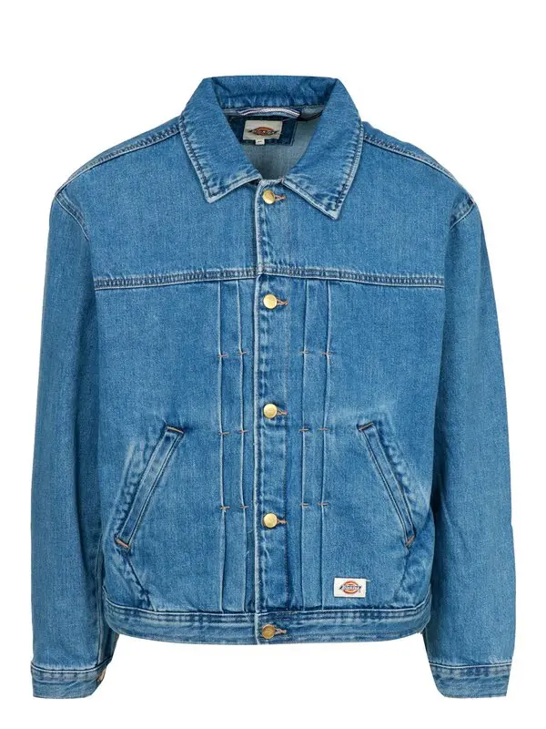 Dickies Cotton Denim Coat - Denim Medio