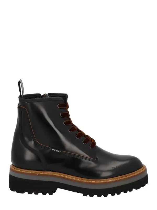 Woolrich Lace-up Boot - Black