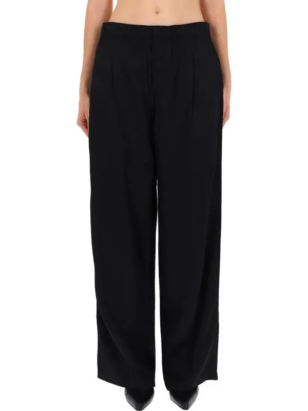 Our Legacy Wide Leg Trousers - Black