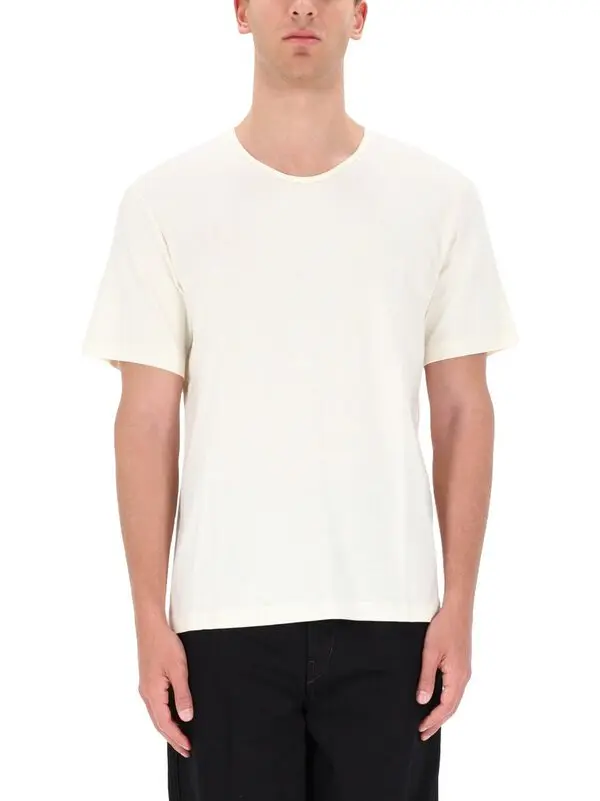 LEMAIRE Cotton T Shirt - White