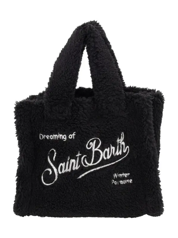 MC2 SAINT BARTH Vanity Mini Tote Bag - Black