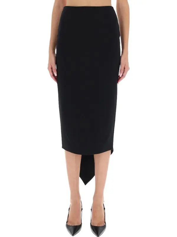 THELATEST Bree Midi Skirt - Black