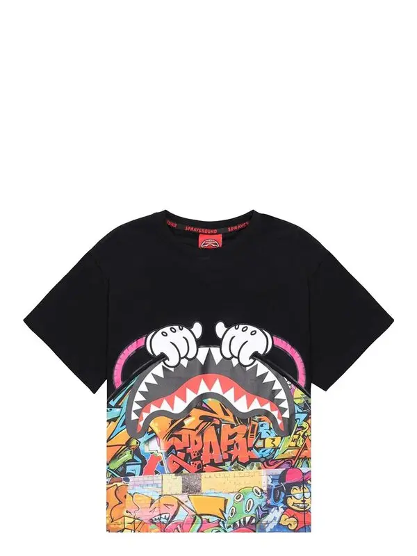SPRAYGROUND Curtain T-shirt - Multicolour