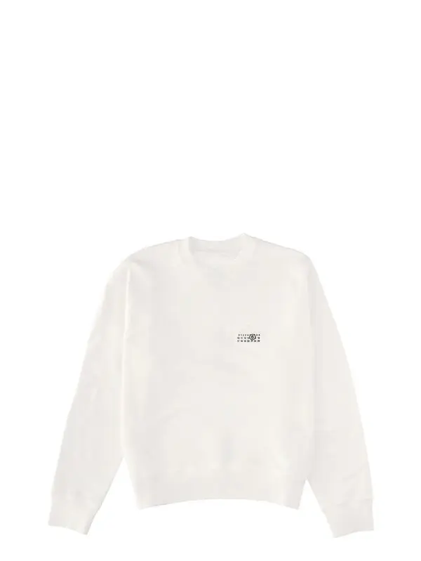 MAISON MARGIELA Logo Sweatshirt - White