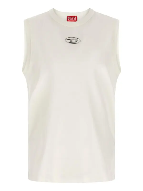 DIESEL T Bisco Iod' Top - White