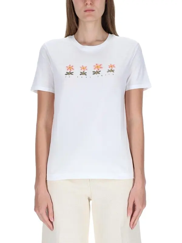 Paul Smith Printed T-shirt - White