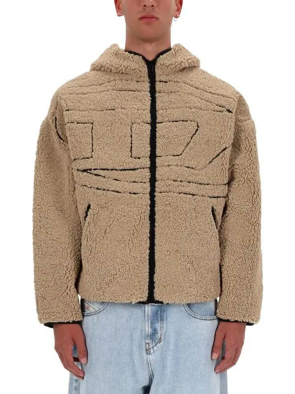 DIESEL S Zat' Sweatshirt - Beige