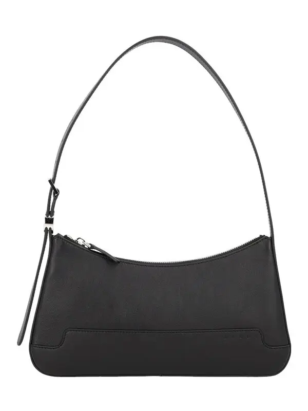 Marni Leather Shoulder Bag - Black