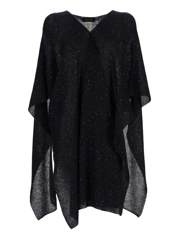 Fabiana Filippi Sequined Cape - Blue