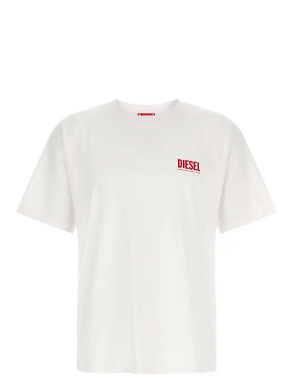 DIESEL® T Boxt Bisk' T Shirt - White
