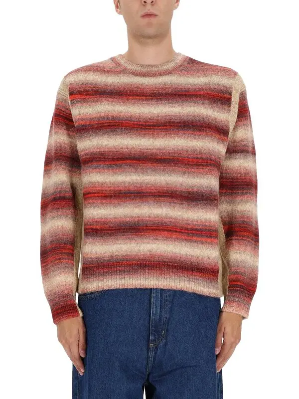 Paul Smith Striped Sweater - Orange