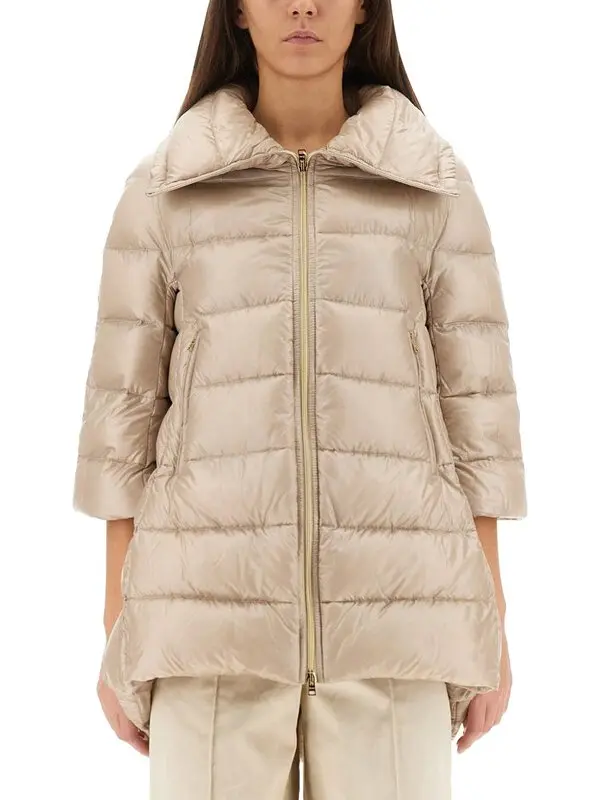 Herno A Shape Cleofe' Jacket - Beige