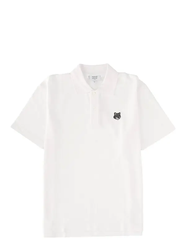Maison Kitsuné Polo With Logo - White