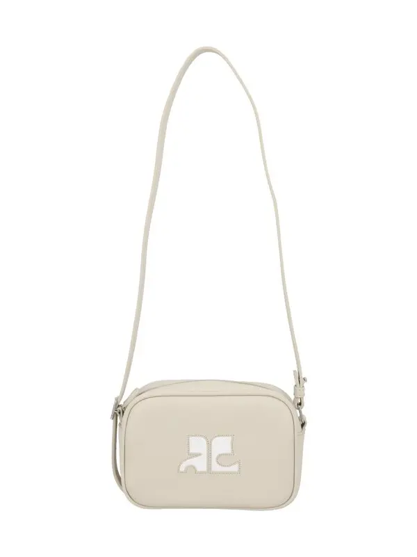 COURREGES Re-edition Naplack Bag - Beige