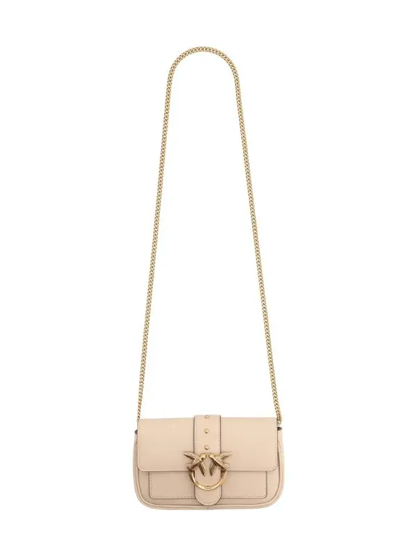 Pinko Pocket Love One Bag - Beige