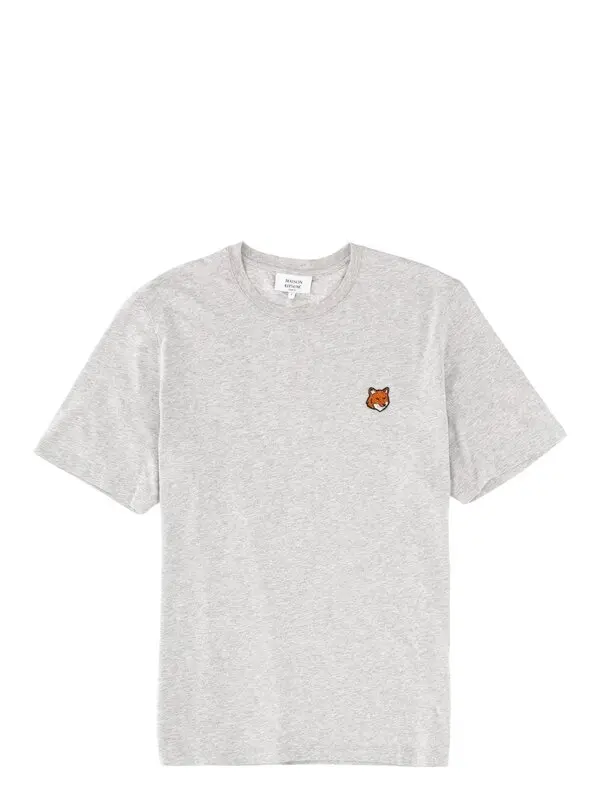Maison Kitsuné Fox Head' T Shirt - Grey