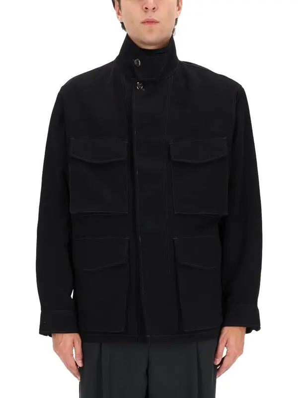 LEMAIRE Soft Field Jacket - Black