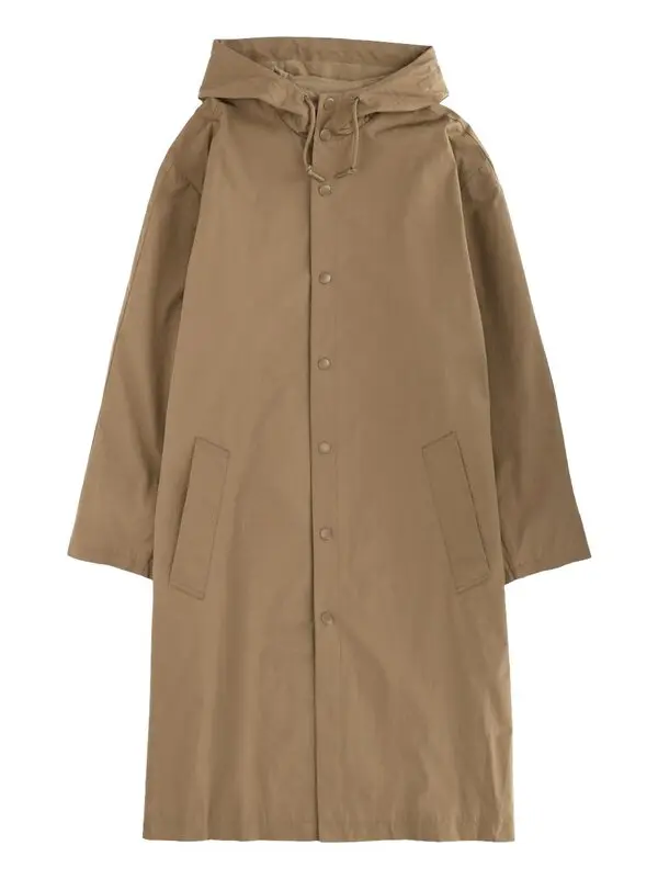 A.p.c. Hooded Trench Coat - Brown