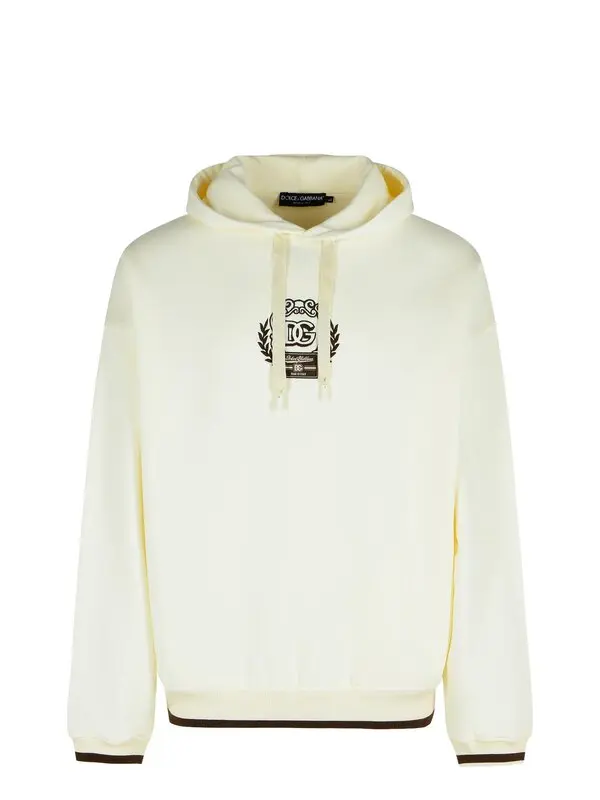 Dolce & Gabbana Cotton Sweatshirt - White