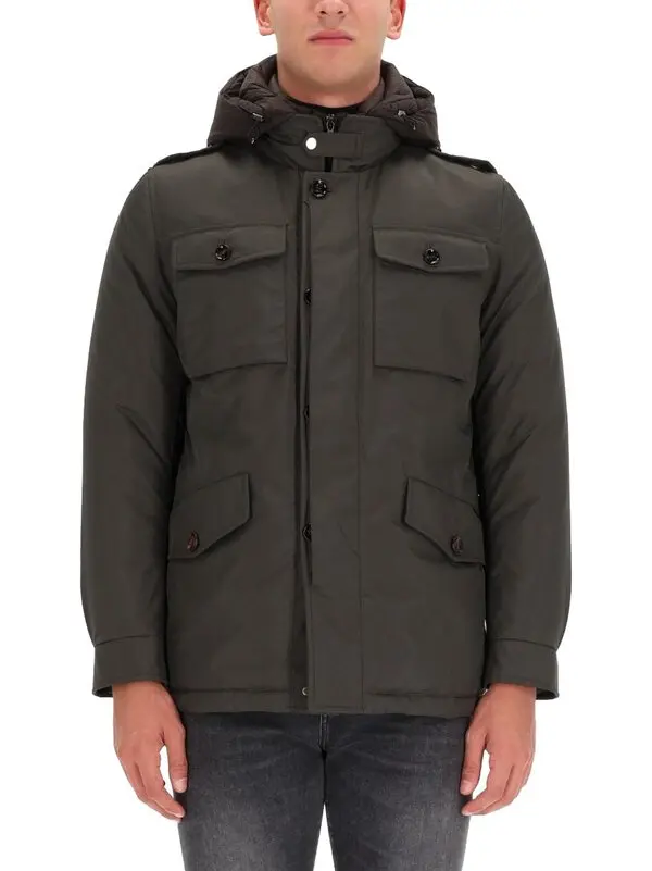 MOORER Isac-wk Jacket - Military Green