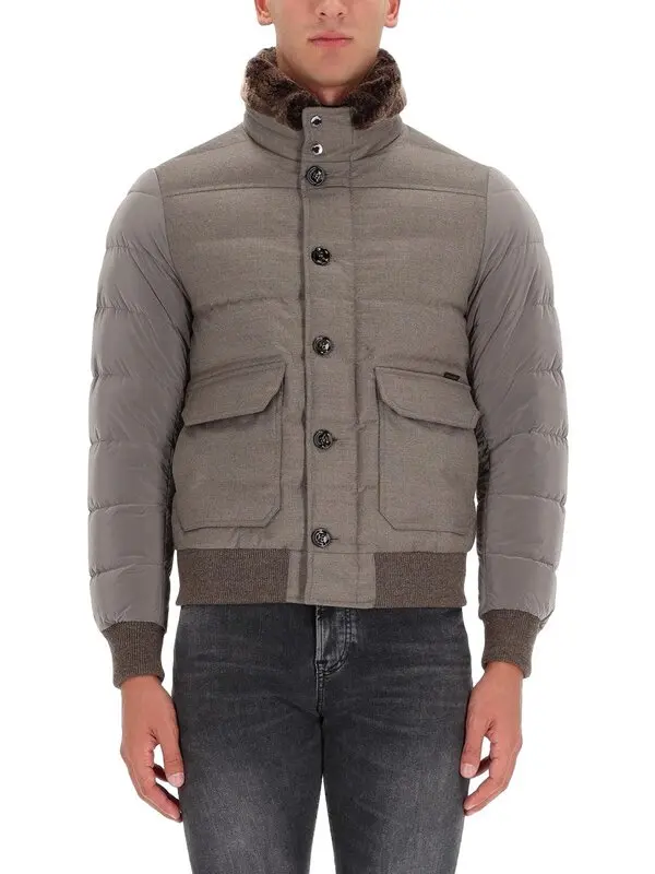 MOORER Fantoni Osl Jacket - Grey