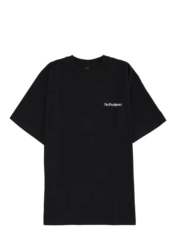 NO PROBLEMO T-shirt With Logo - Black