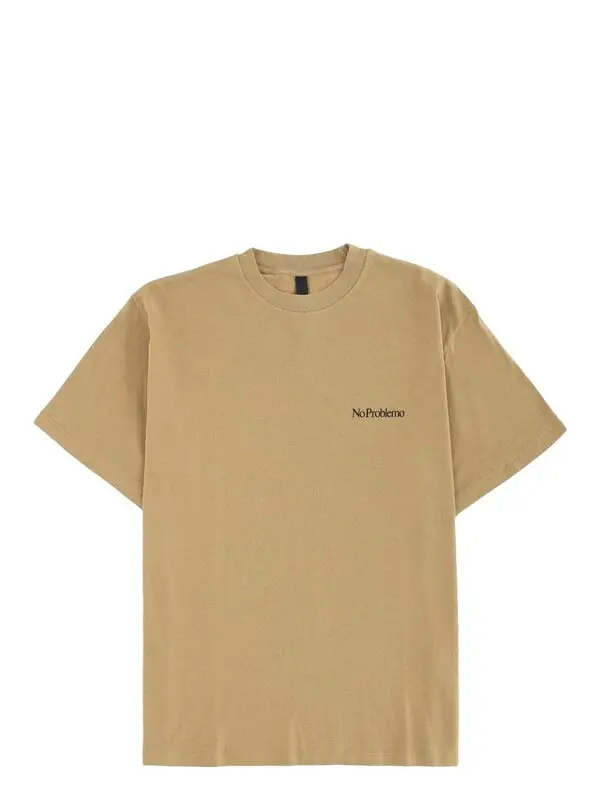 NO PROBLEMO T-shirt With Logo - Brown