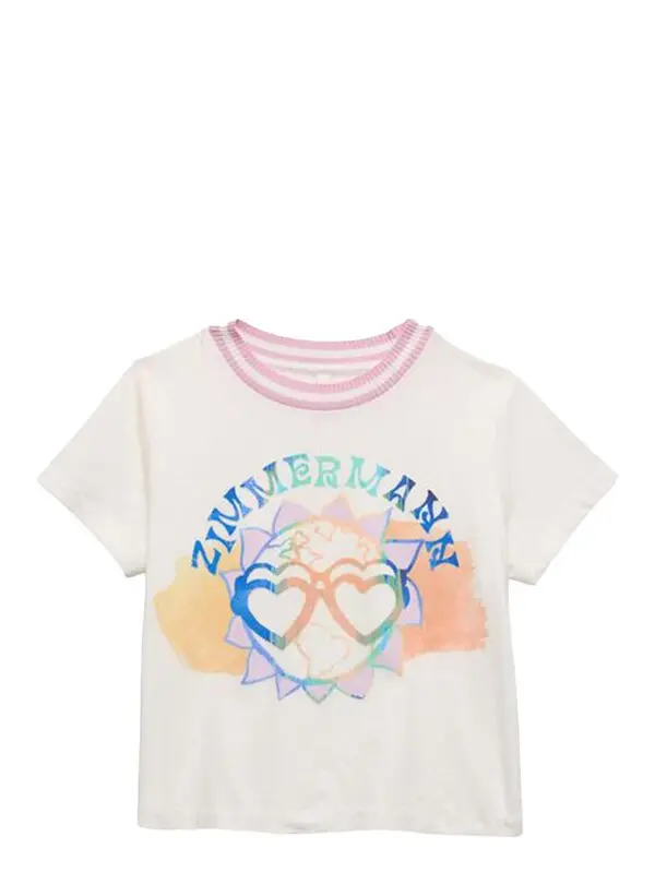 Zimmermann Cascadian T-shirt - Ivory