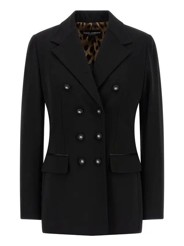 Dolce & Gabbana Turlington Collezione Dna Blazer - Black