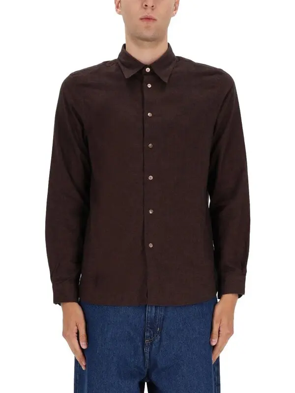 Paul Smith Regular Fit Shirt - Brown