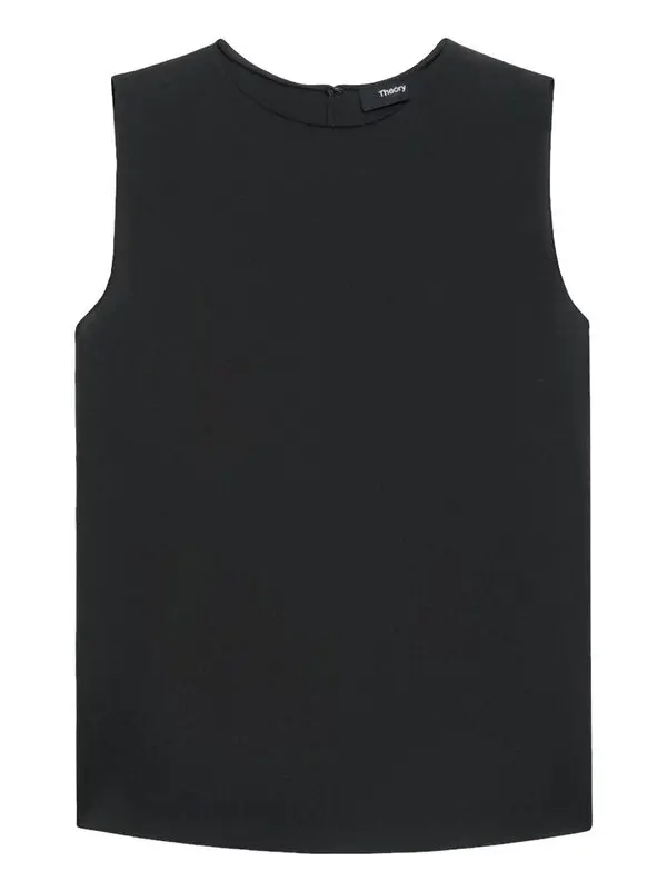 Theory Georgette Top - Black