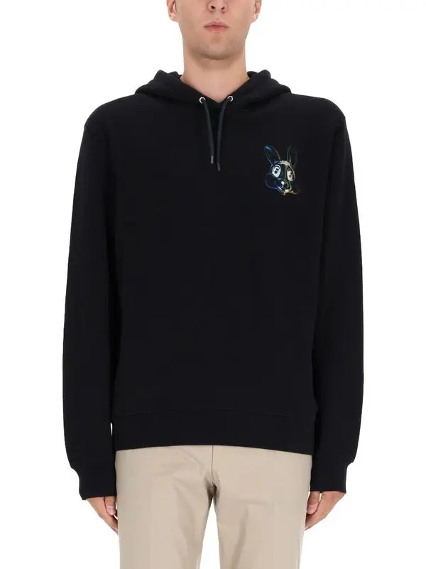 Paul Smith Sweatshirt With Graphic - Black