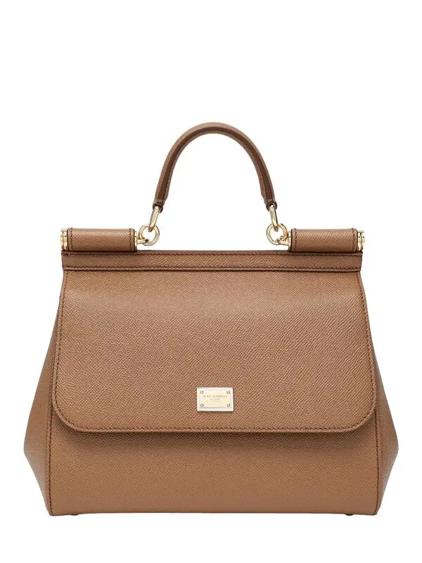 Dolce & Gabbana Sicily Handbag - Brown