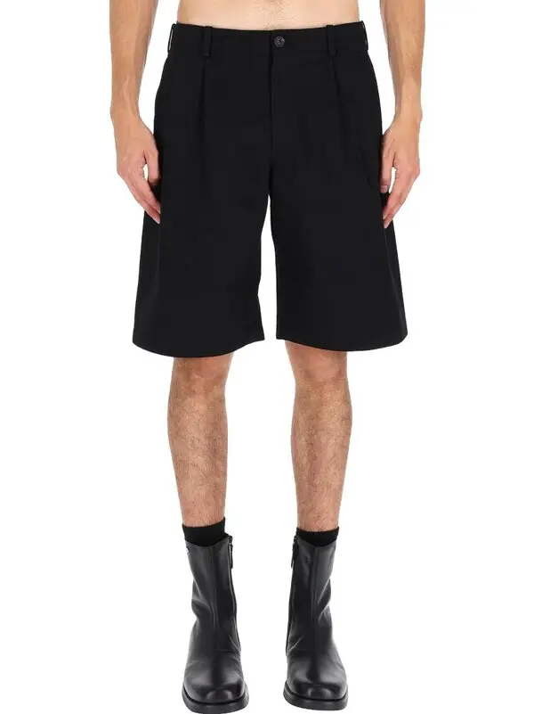 Our Legacy Relaxed Fit Bridge Shorts - Black