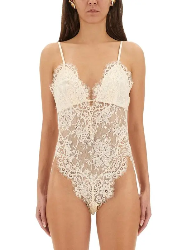 Zimmermann Teddy In Lace - Ivory