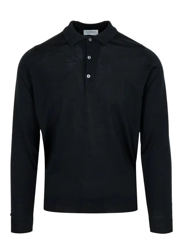 John Smedley T Shirts And Polos - Black