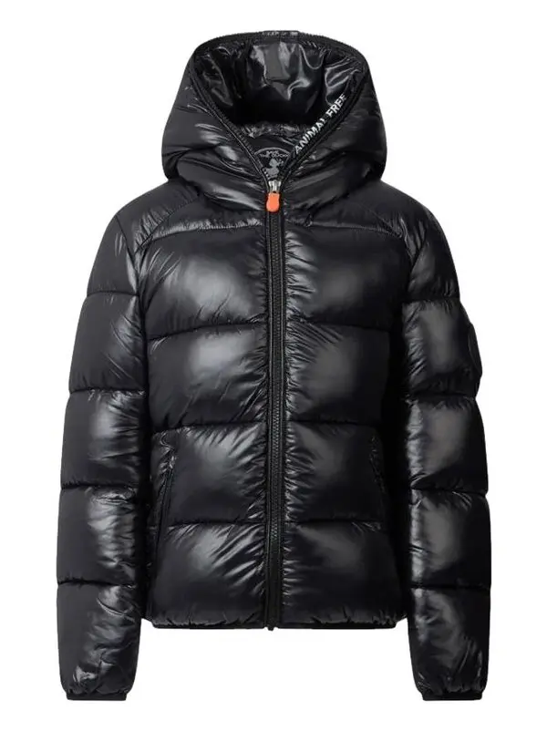 SAVE THE DUCK Hooded Jacket - Black