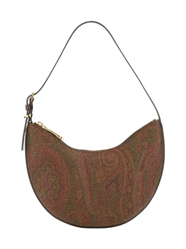 Etro Essential Small Hobo Bag - Brown