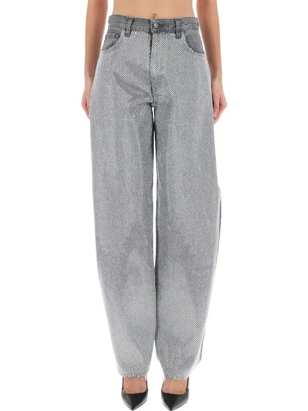 HAIKURE Bibi Denim Pants - Grey