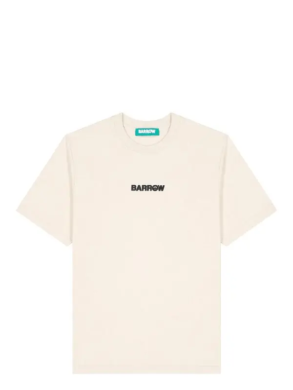 BARROW Printed T-shirt - Powder