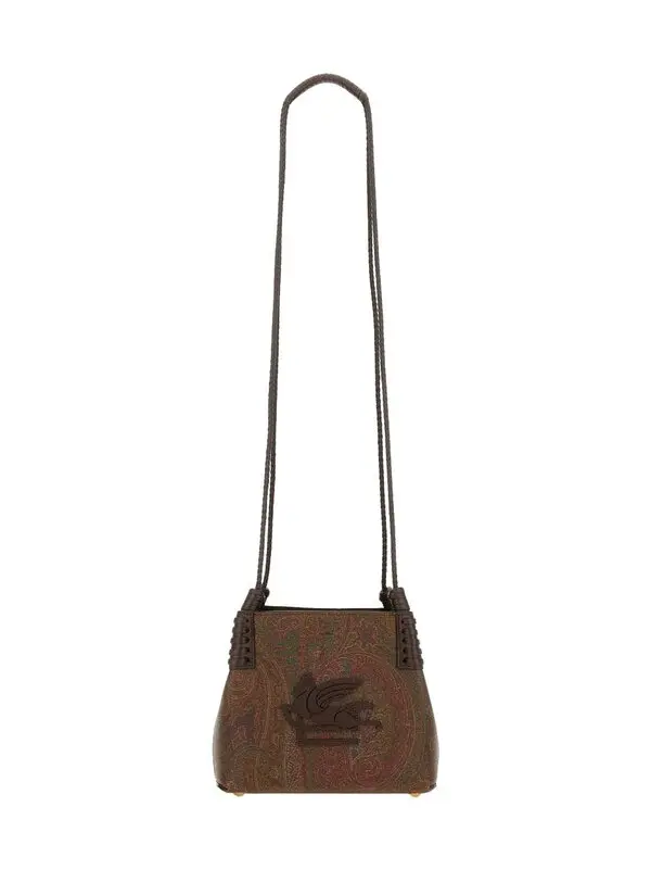 Etro Libra Arnica Mini Shopping Bag - Brown